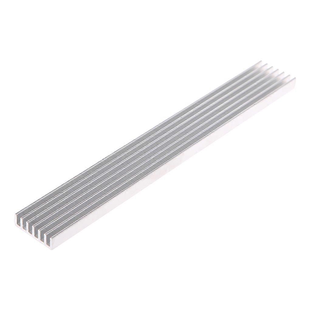 150*20*6mm Aluminum Heatsink Strip Cooling Computer Electronic Radiator ...