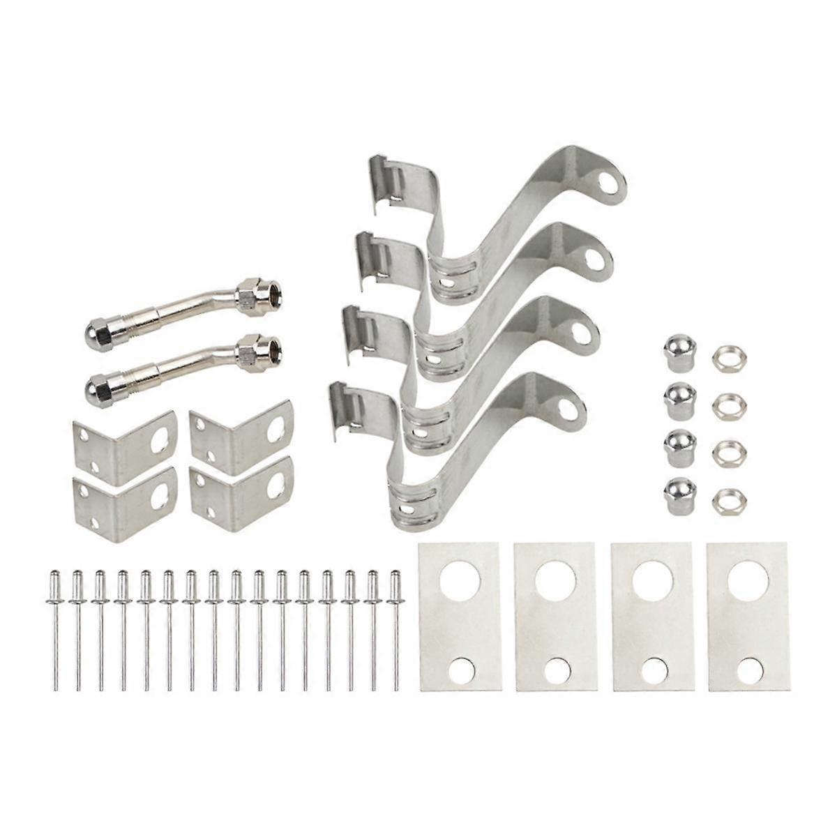 Dually Valve Stem Extenders Kit, Braided Valve Stem Extension Fits ...