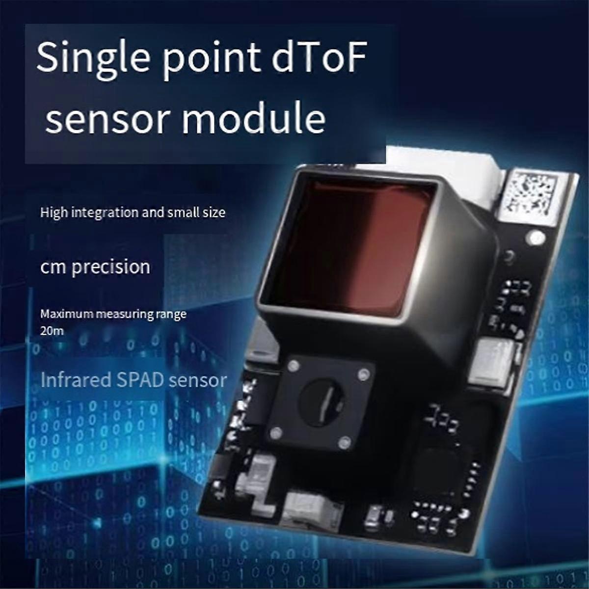 20m High Integrated DToF Laser Ranging Module with Infrared Centimeter ...
