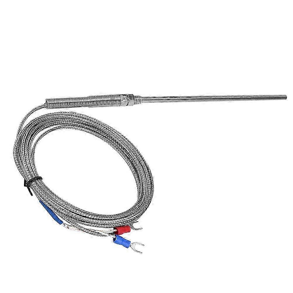 M8 Thread Type K Thermocouple 150mm Probe Temperature Sensor Wire 0-400 ...