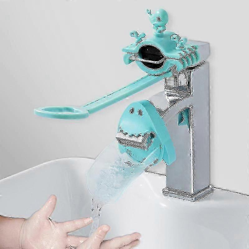 Cartoon Faucet Extender Water Guide Chutes Splash Proof Water Nozzle ...
