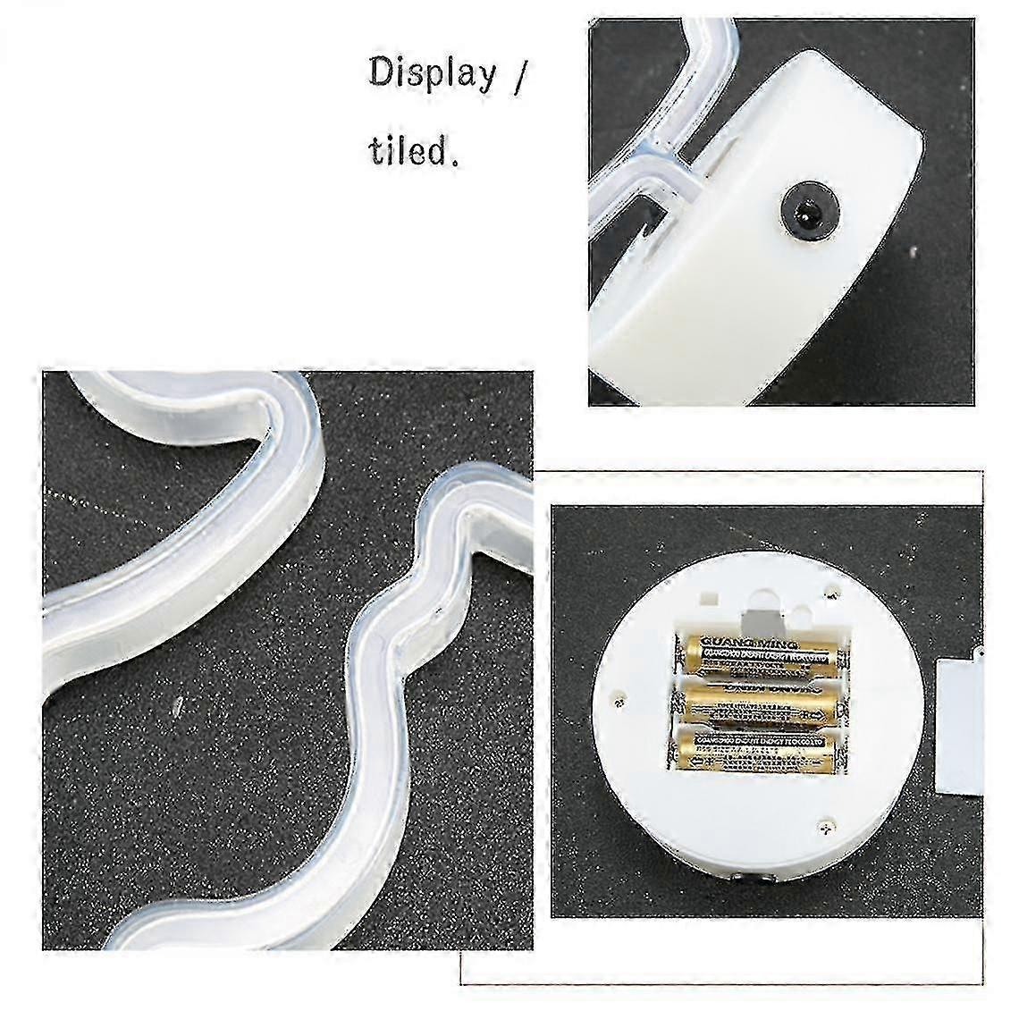 Snoopy Neon Light Signs Warm Led Neon Art Decorative Table Light Kids ...