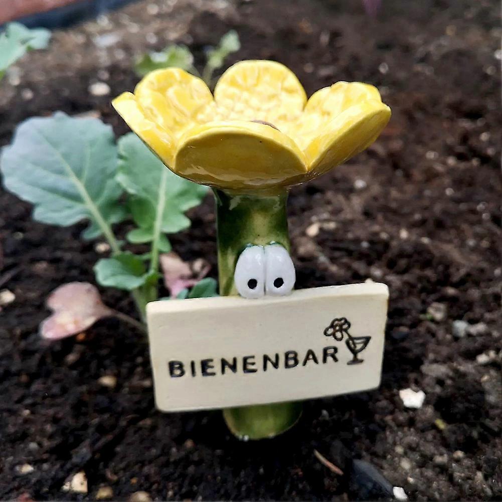 Bees Drinking Cups for Garden Colorful Mini Waterer Feeder for Thirsty ...