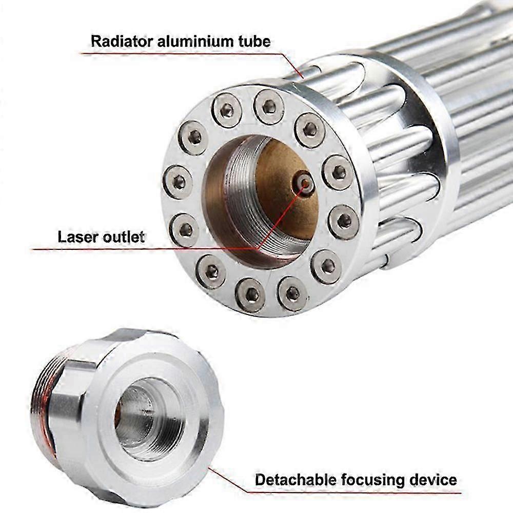 Powerful Blue Laser Pointer 450nm 10000m Focusable Blue Laser Pointer ...