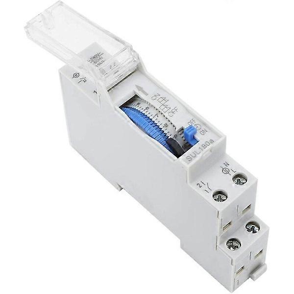 Programmable Time Switch, Mechanical Timer, 15 Minutes to 24 Hours ...
