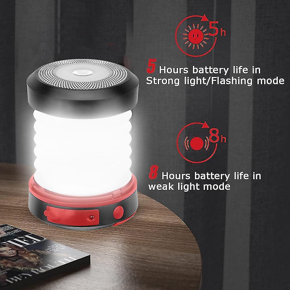 Camping Lantern, Led Rechargeable Camping Light, Usb Powered ...