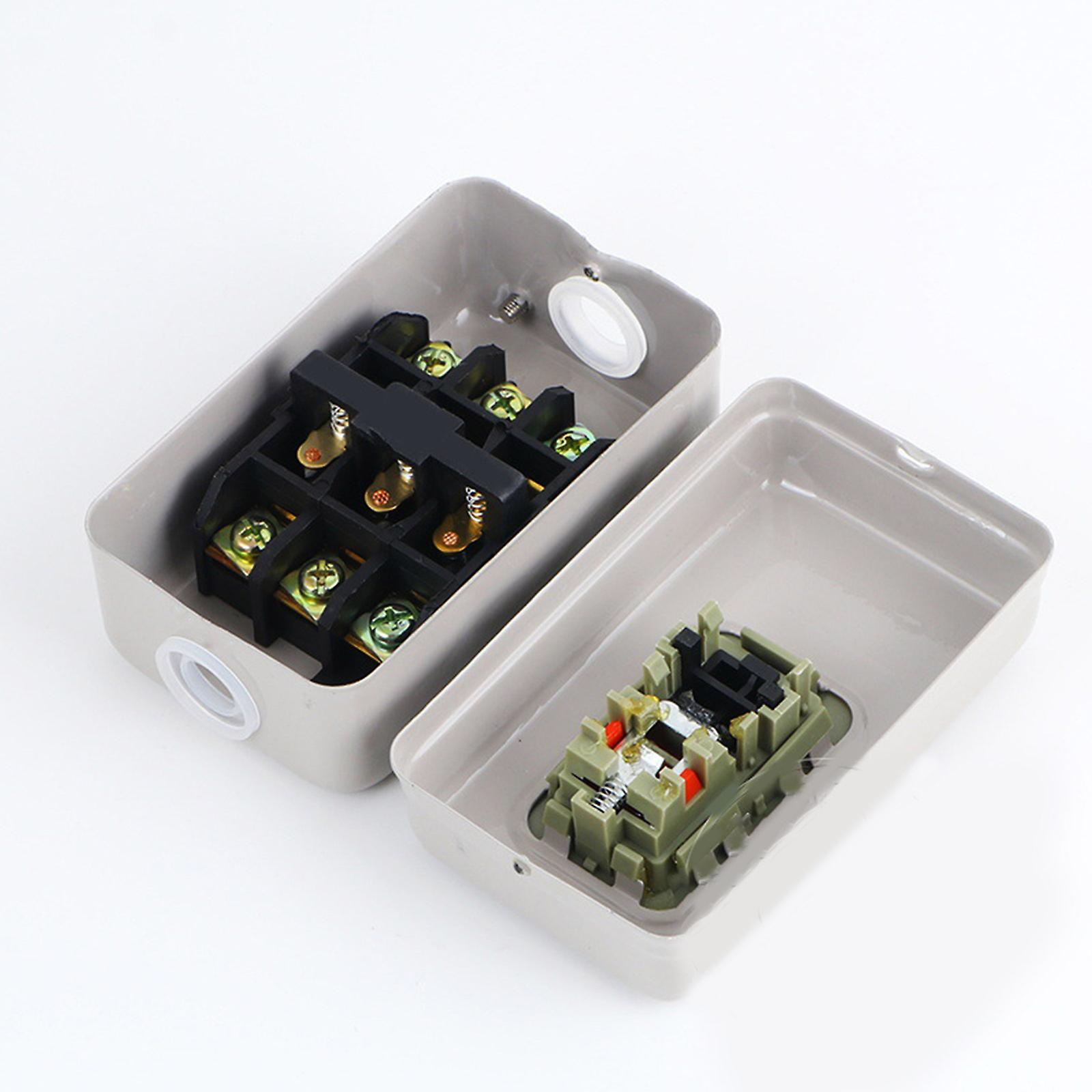 3 Phase 3.7kw 380v Plastic Power Push Button Pushbutton Control On-off ...