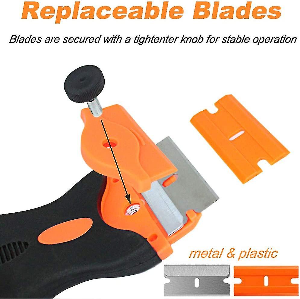 3 Pieces Of Scraper Double-edged Scraper Tools, 20 Pieces Of Knife Clip ...