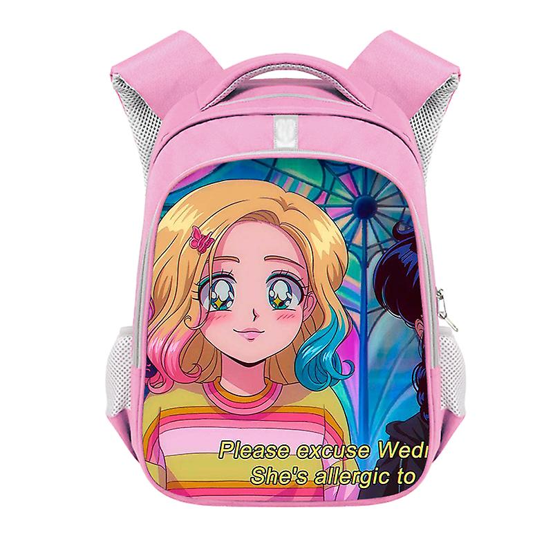 13 Inch Wednesday Addams and Enid Children School Bags Gothic Girls ...