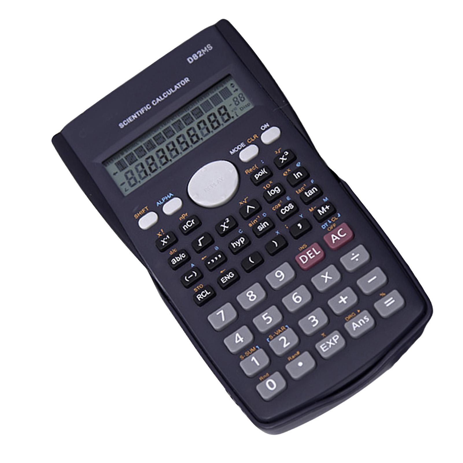 Back to School Supplies Scientific Calculator Two Line Display Fraction ...