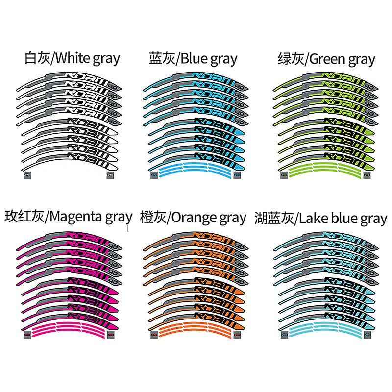 Mountain Bike Roam 40 Wheel Set Sticker Mtb Bicycle Decals 27.5inch And ...