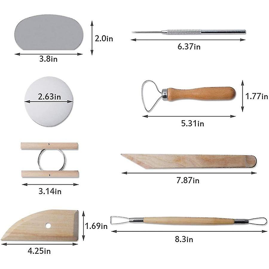 Pottery Wheel Machine, Usb Pottery Making Kit With 6pcs Ceramic Clay ...
