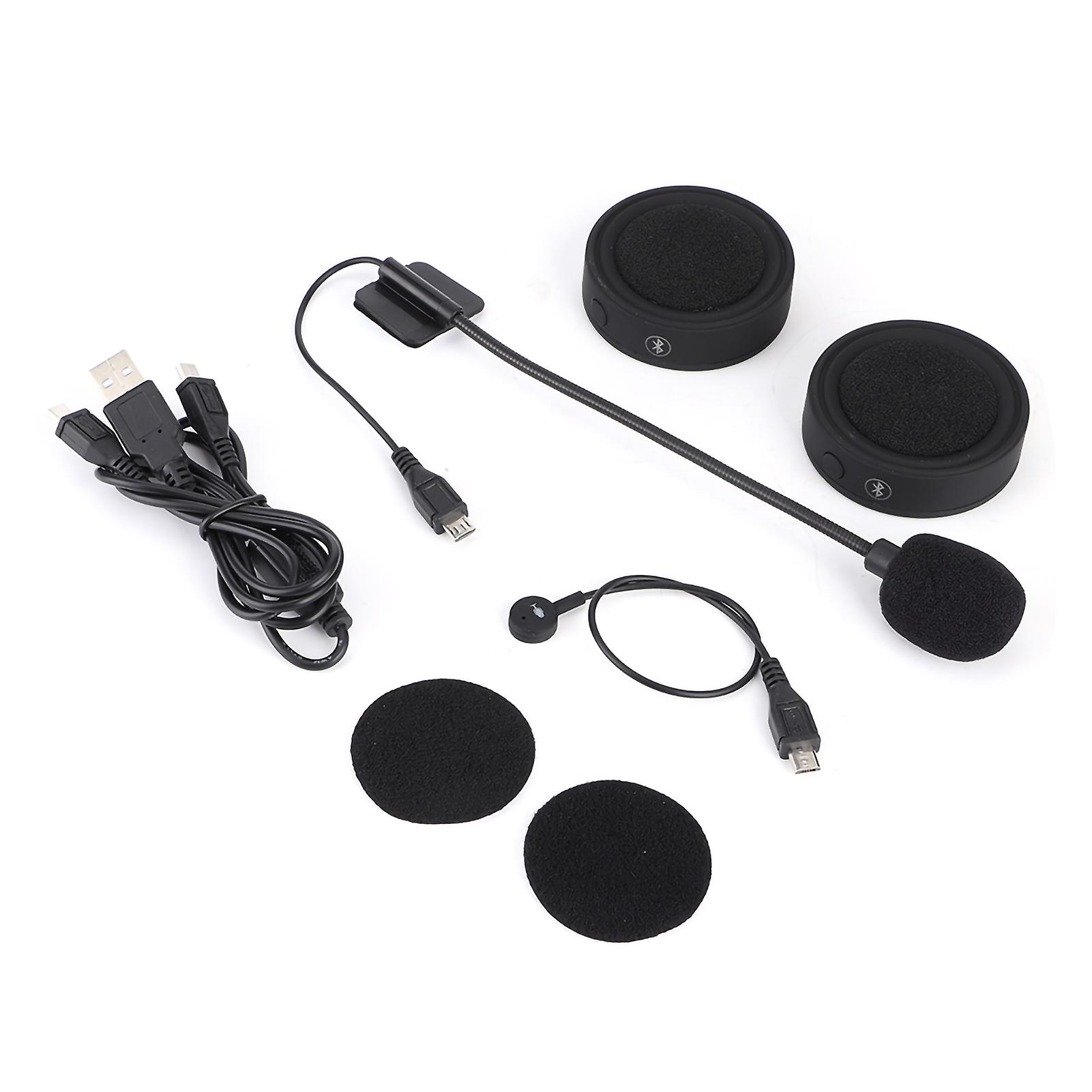 BT17 Waterproof Bluetooth Helmet Headset - Stereo Music and Hands-Free ...