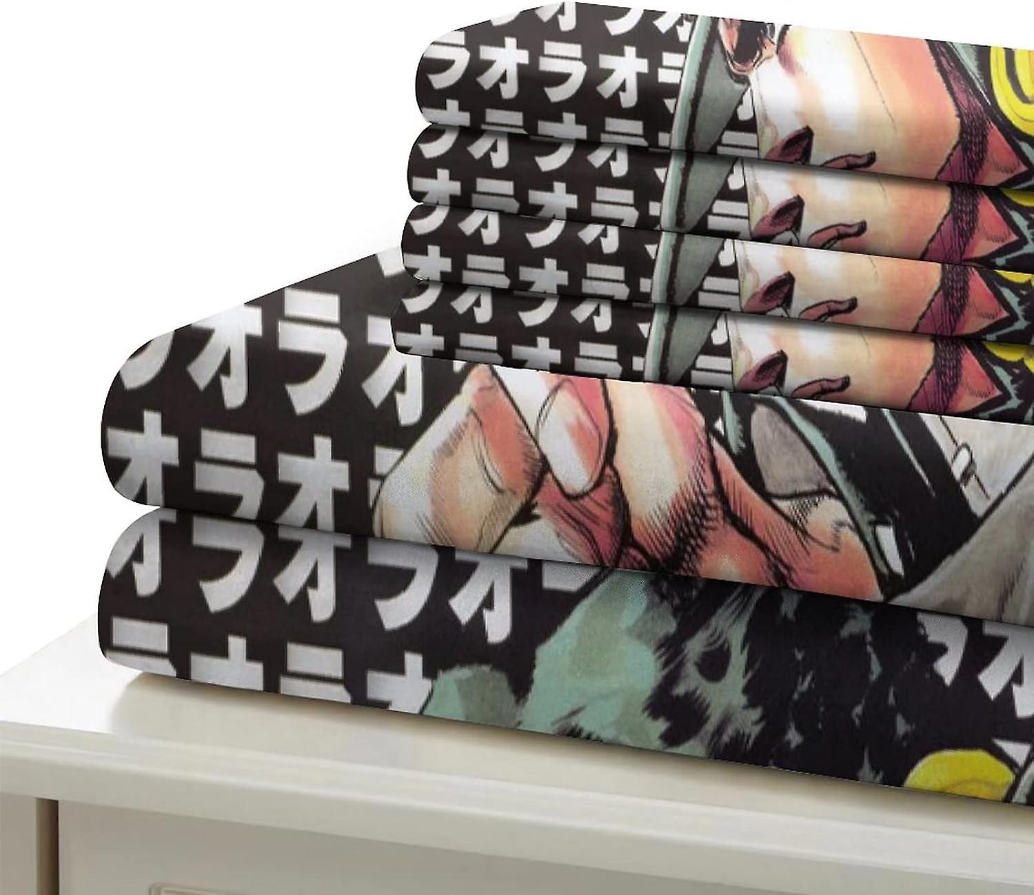 JoJo's Bizarre Adventure 3D Print Bedding Set,Duvet Cover Set for Kids ...