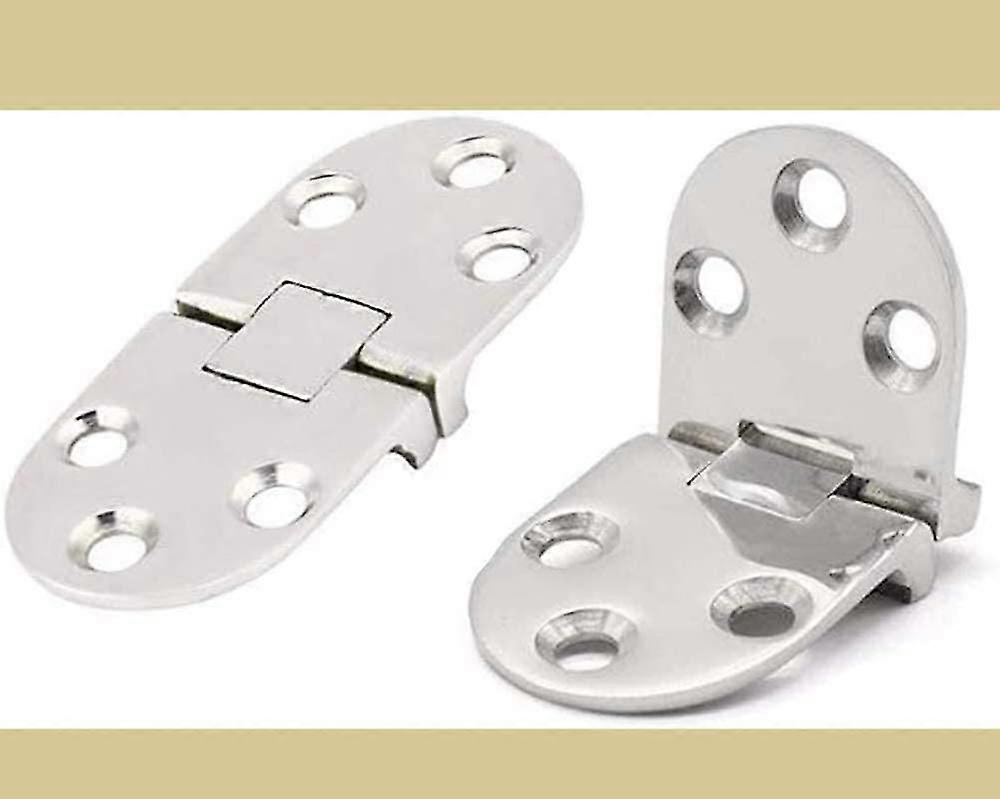 4pcs Folding Table Hinges,zinc Metal Round Edge Sewing Machine ...