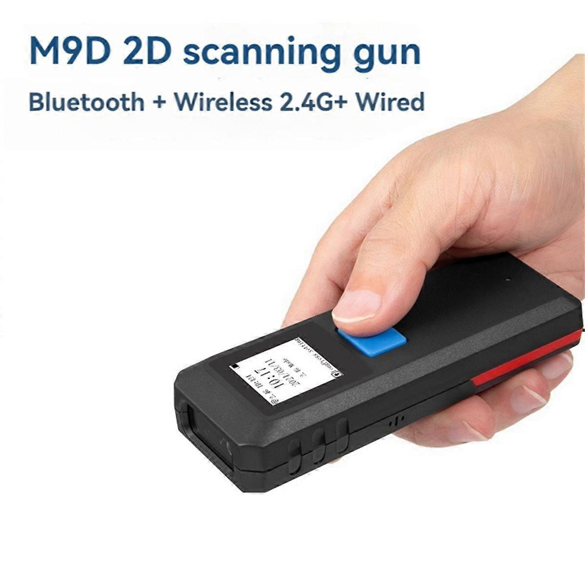 Wireless QR Code Scanner Bluetooth Portable Barcode Scanner Barcode ...