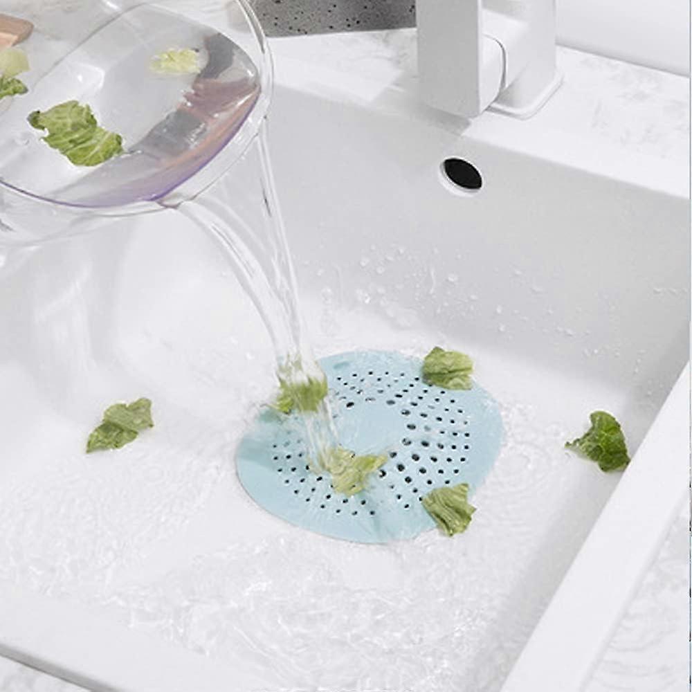 4 Pack Silicone Drain Filter Sink Hair Catcher Hair Filter Shower Sink ...