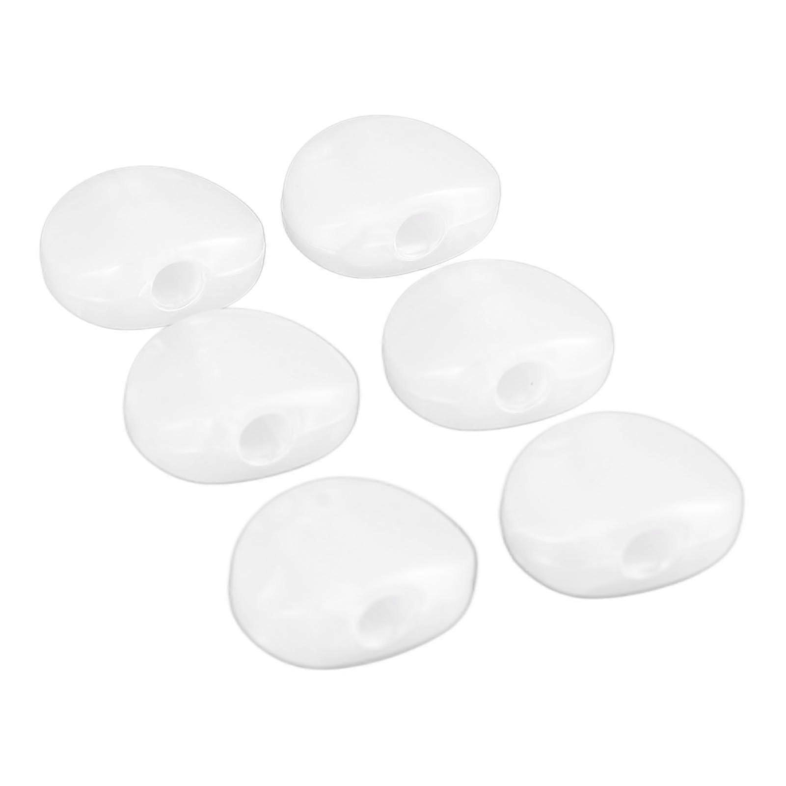 6Pcs Electric Guitar Tuning Peg Key Button Semicircle Shape Folk ...