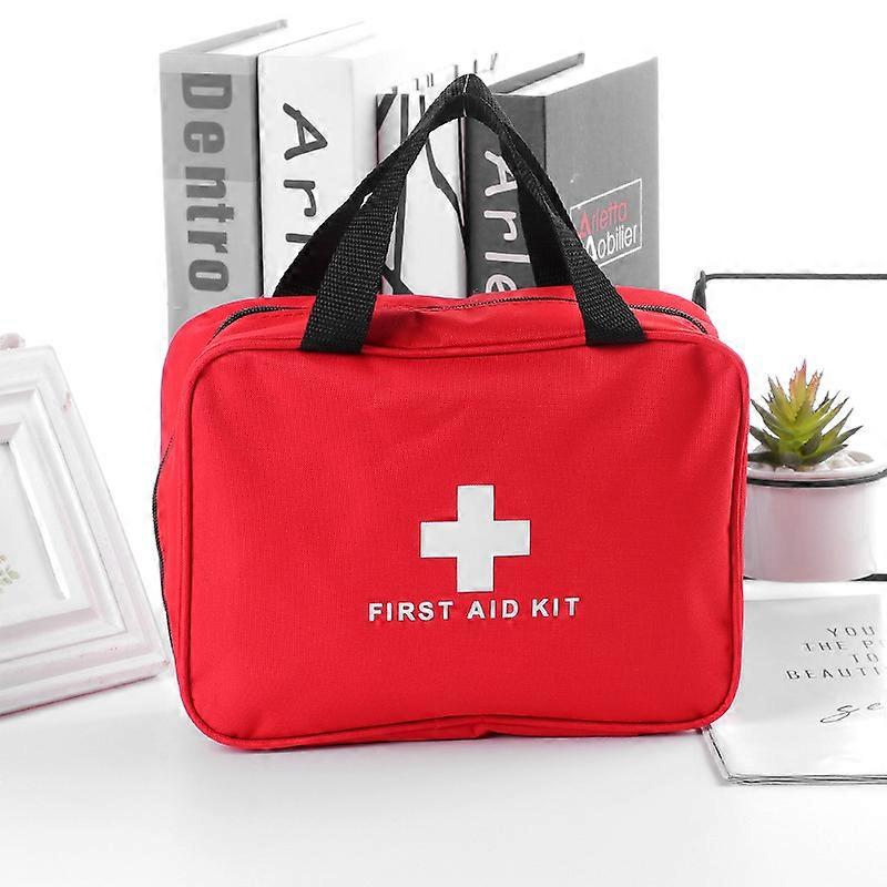 1PCS First Aid Kit Medical Storage Bag Red Trauma Bag for Emergency ...