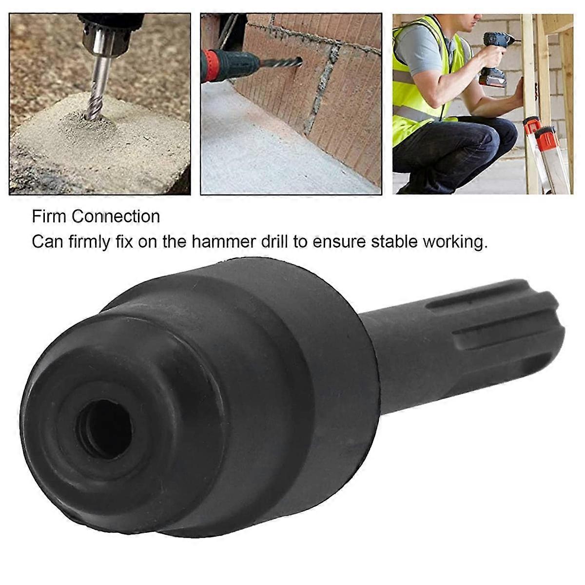 SDS Max To SDS Plus Adapter, Drill Chuck Conversion Tool for SDS Max Hammers Impact Drill ...