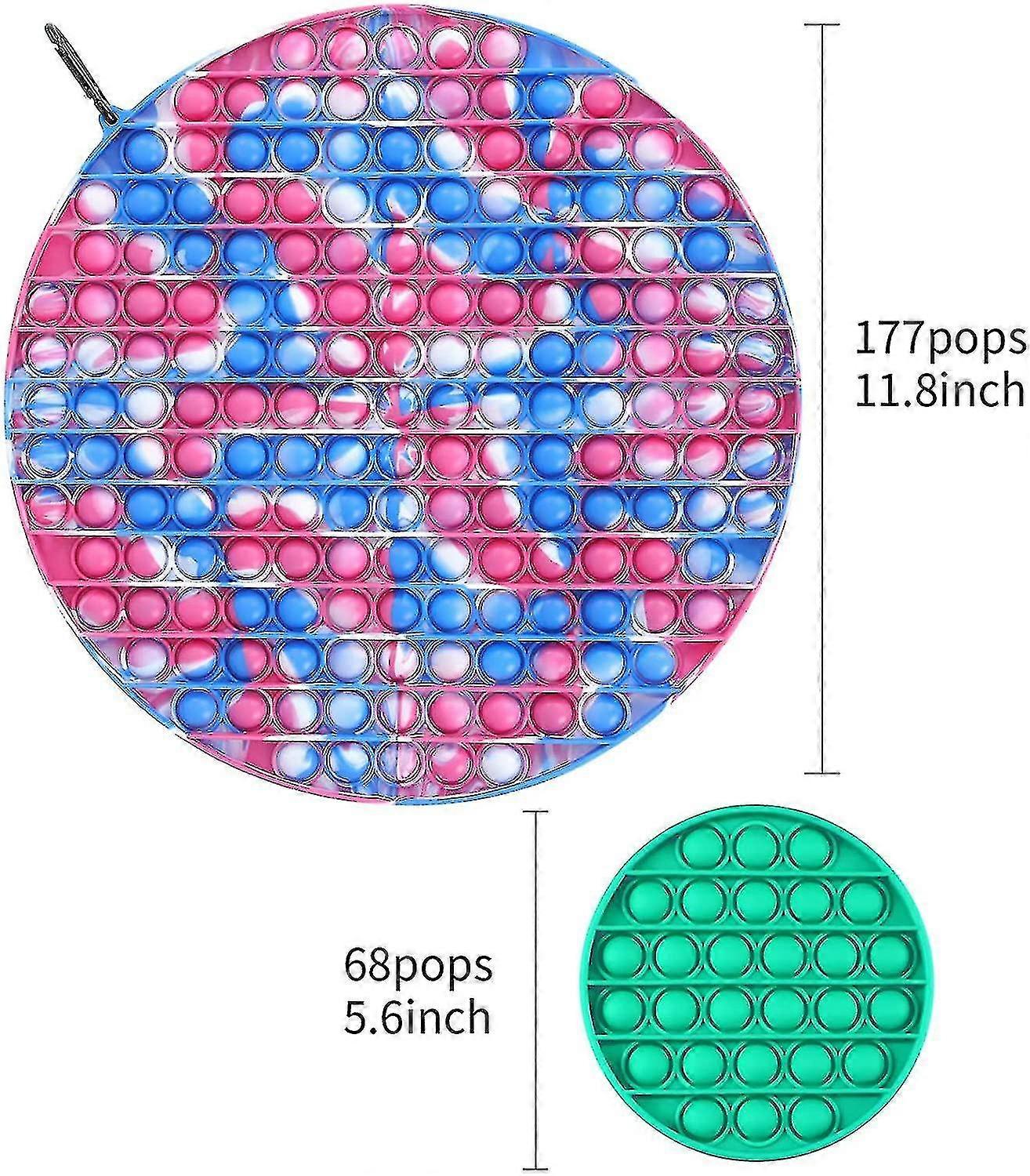 Big Size Pop It Push Pop Bubble Fidget Toys,huge Giant Marustar 12 Inch ...