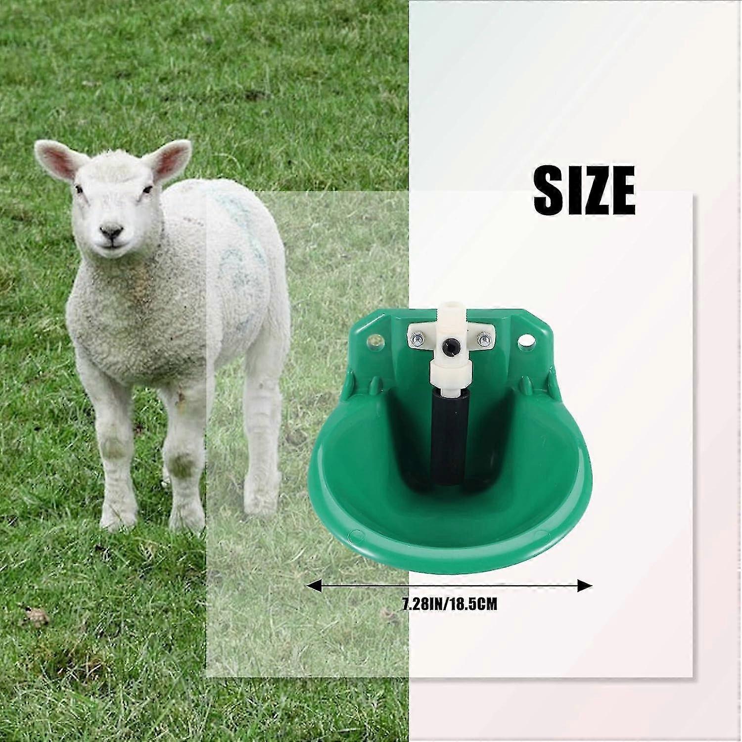 Automatic Sheep Waterer Bowl Cow Cattle Feeder Plastic Drinking Animal ...