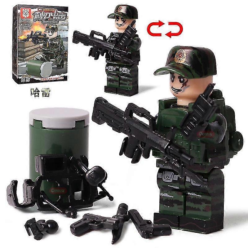 Quality High 6pcs Special Forces MILITARY Army Camouflage Team SWAT ...