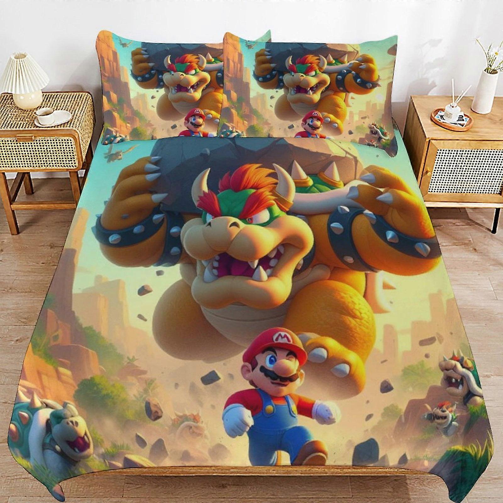 Bedding set JP151 Super Mario 3-Piece Comforter,Super Mario Bedding Set ...