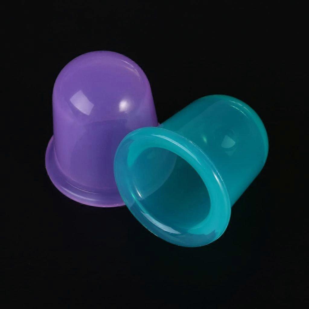 5pcs Silicone Cupping Therapy Body Vacuum Suction Massage Pain ...