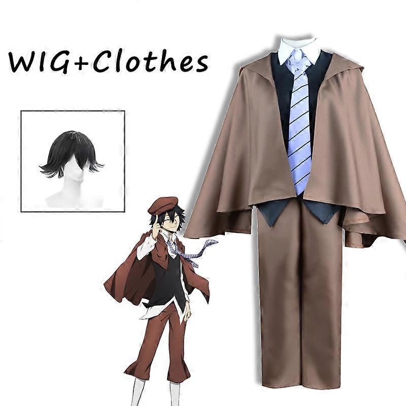Edogawa Rampo Cosplay Anime Bungo Stray Dogs Costumes Halloween ...