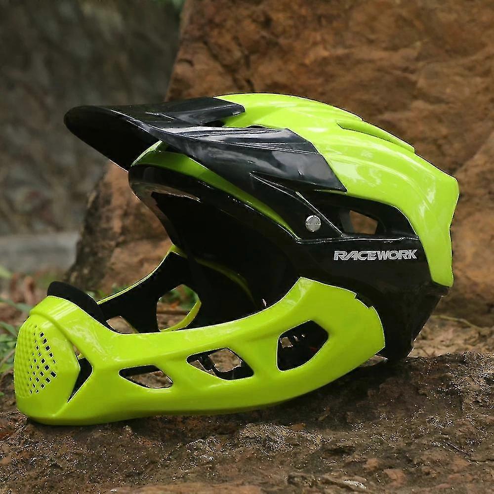 Racework Bicycle Helmet Cycling Specialized Integral Full Face Mountain ...