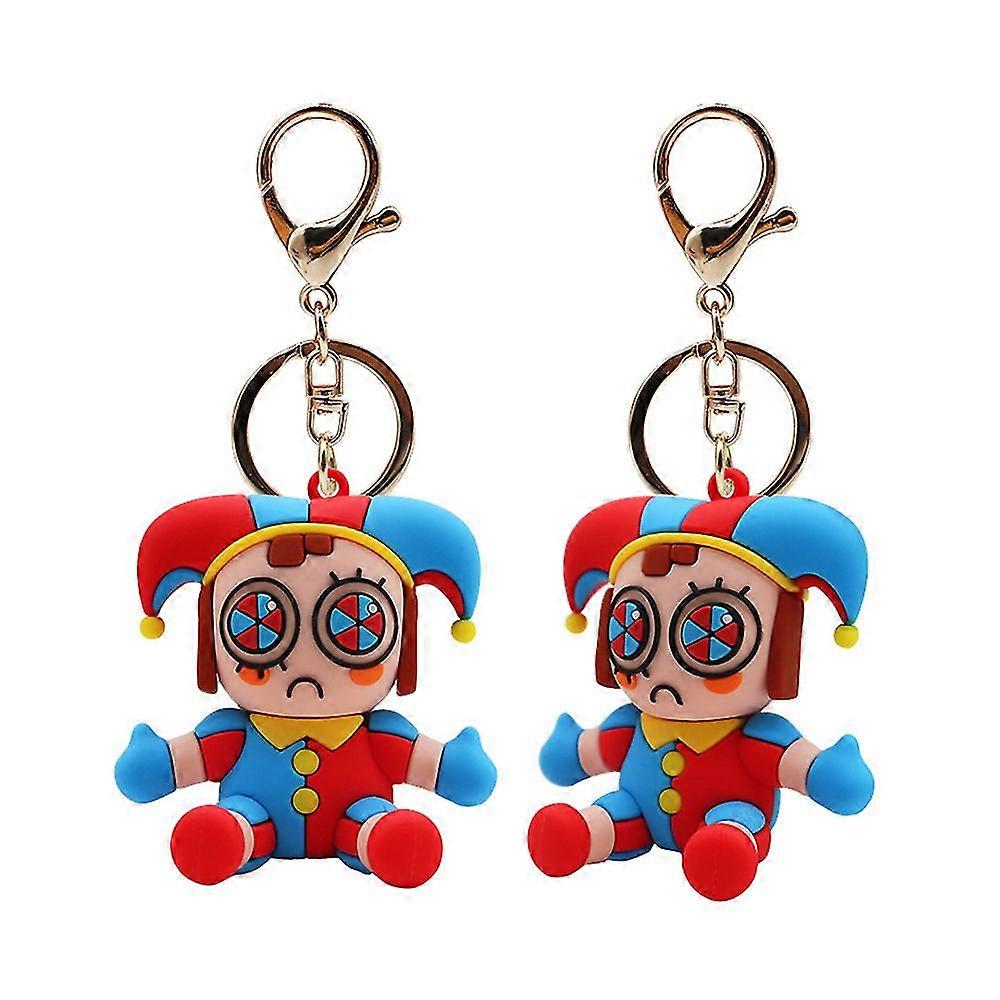 The Amazing Digital Circus Keychain 3d Anime Jax Pomni Cute Cartoon ...