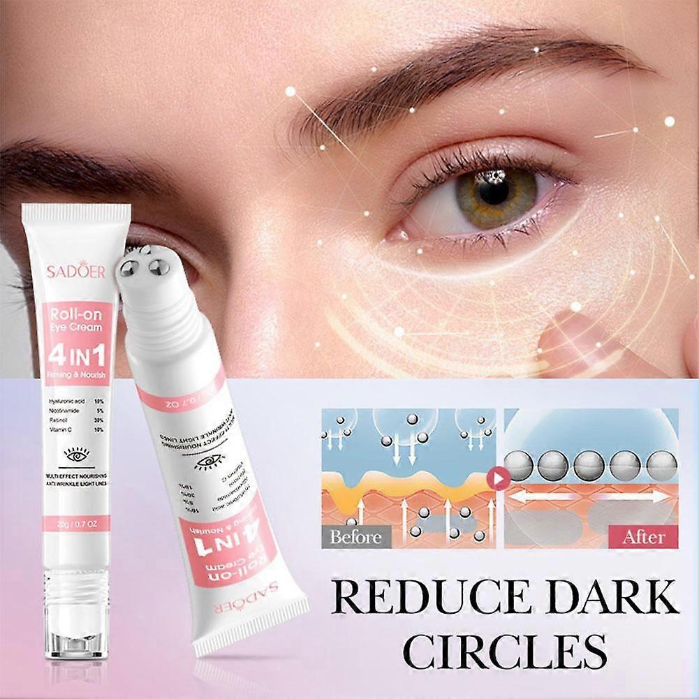 Instant Eye Bag Removal Cream Collagen Anti-Wrinkle Fade Fine Lines ...
