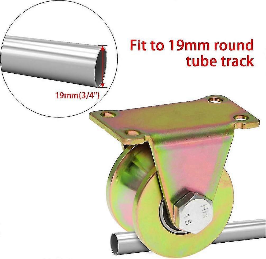 Ruote scorrevoli per cancelli pcs 50mm, ruote in acciaio con ...