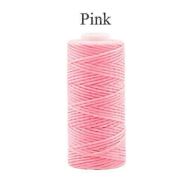 50M Leather Waxed Thread 150D 1mm Flat Waxed Sewing Line Hand Stitching ...
