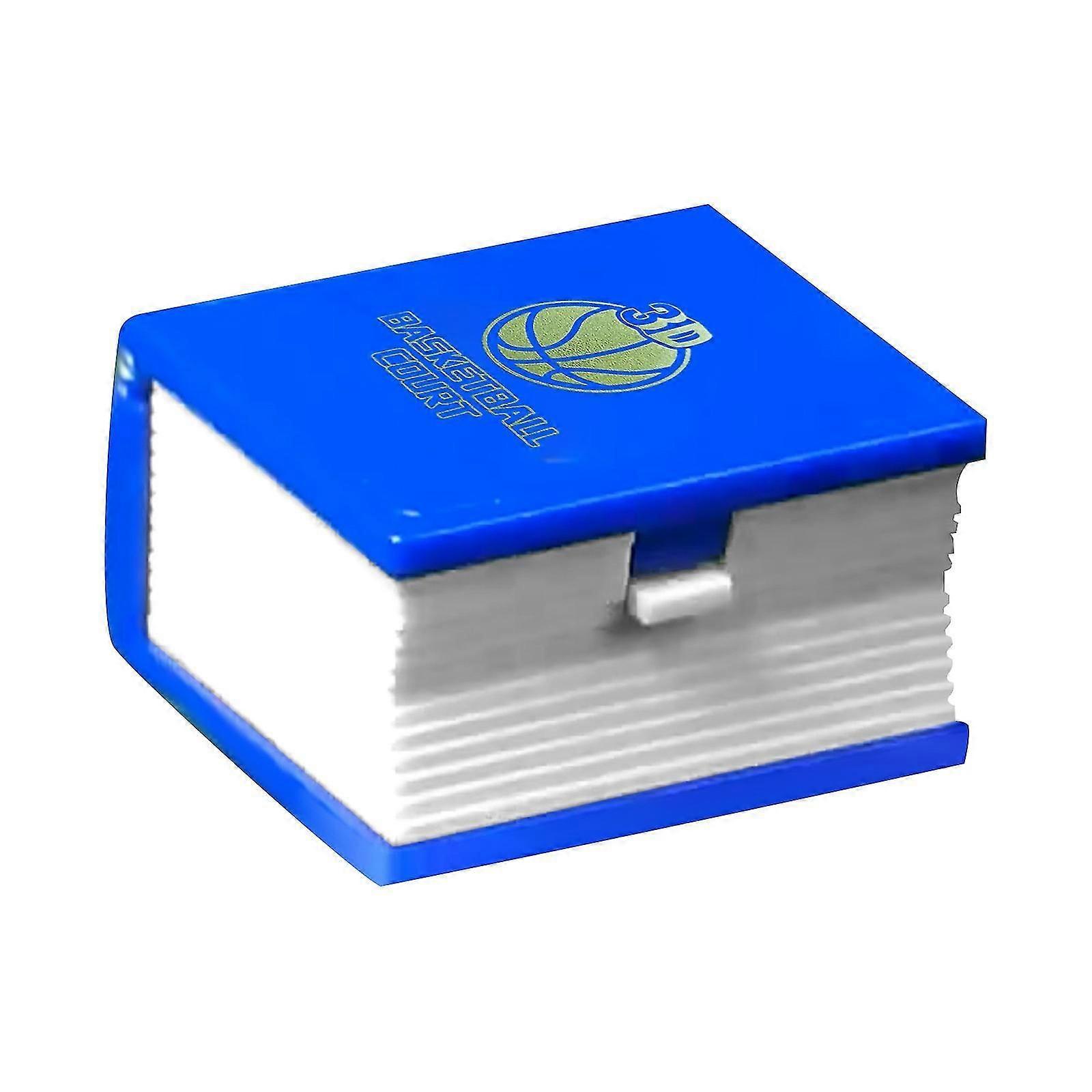 Basketball Court Folding Bounce Book Mini Key Chain Basketball Court ...