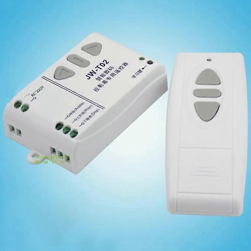 -T02 AC 220V Motor Wireless Remote Control Switch UP Down Stop Tubular ...