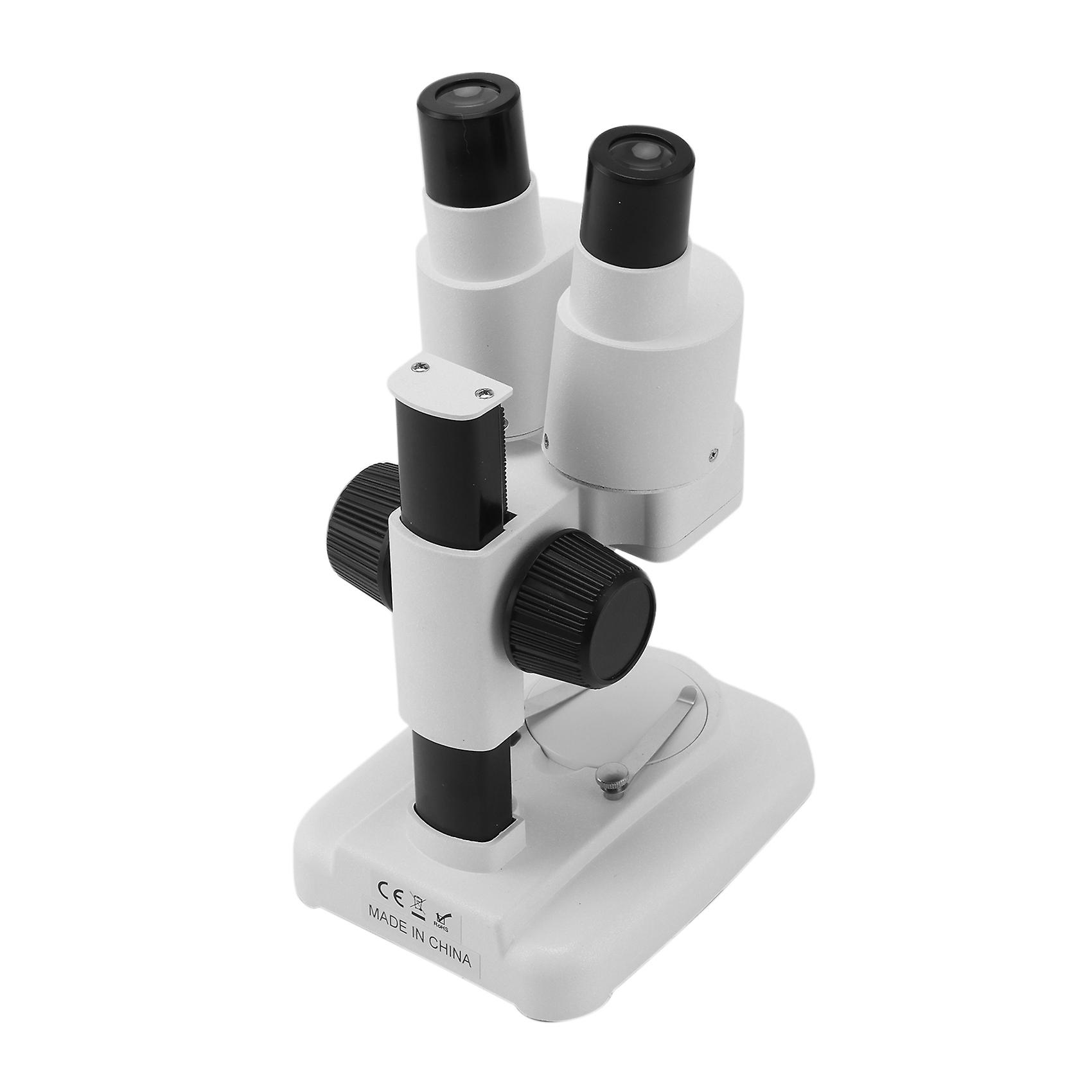 20x Stereo Microscope Binocular With Led For Pcb Soldering Tool Mobile ...