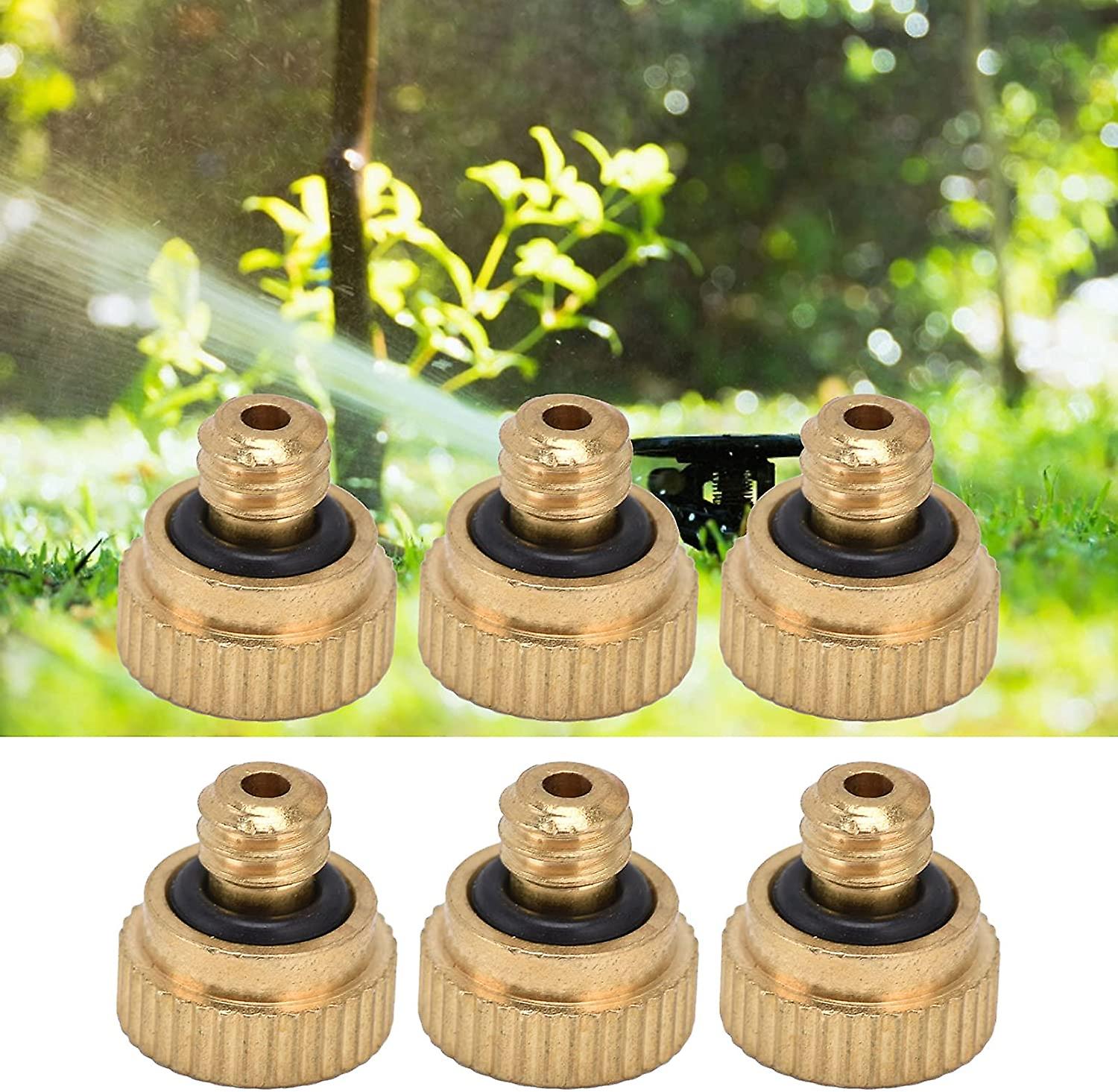 Spray Misting Nozzles, Unc1024 Brass Atomizing Nozzle 20pcs Mini Size ...