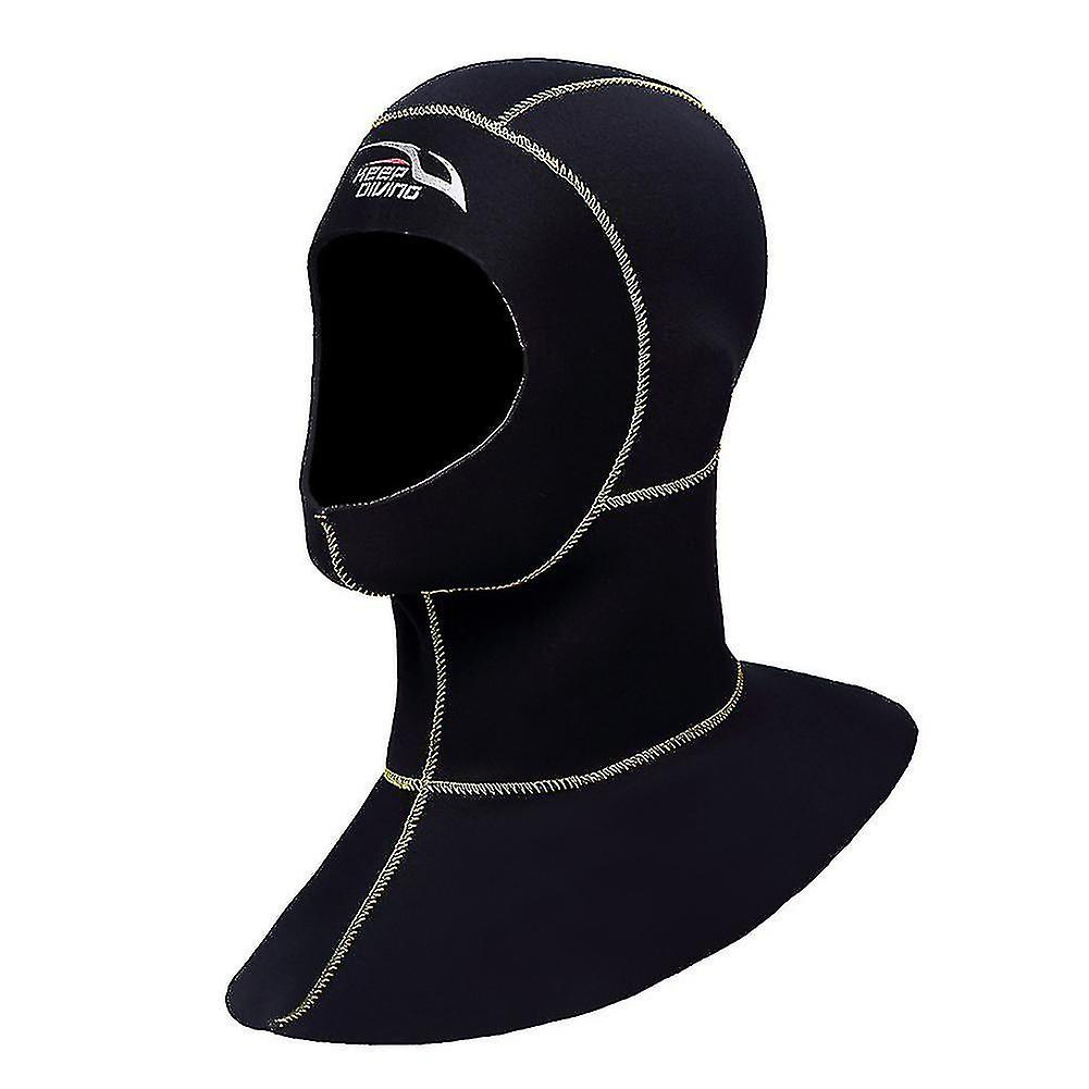 3mm Neoprene Scuba Diving Hood With Shoulder Wetsuit Hood Snorkeling ...