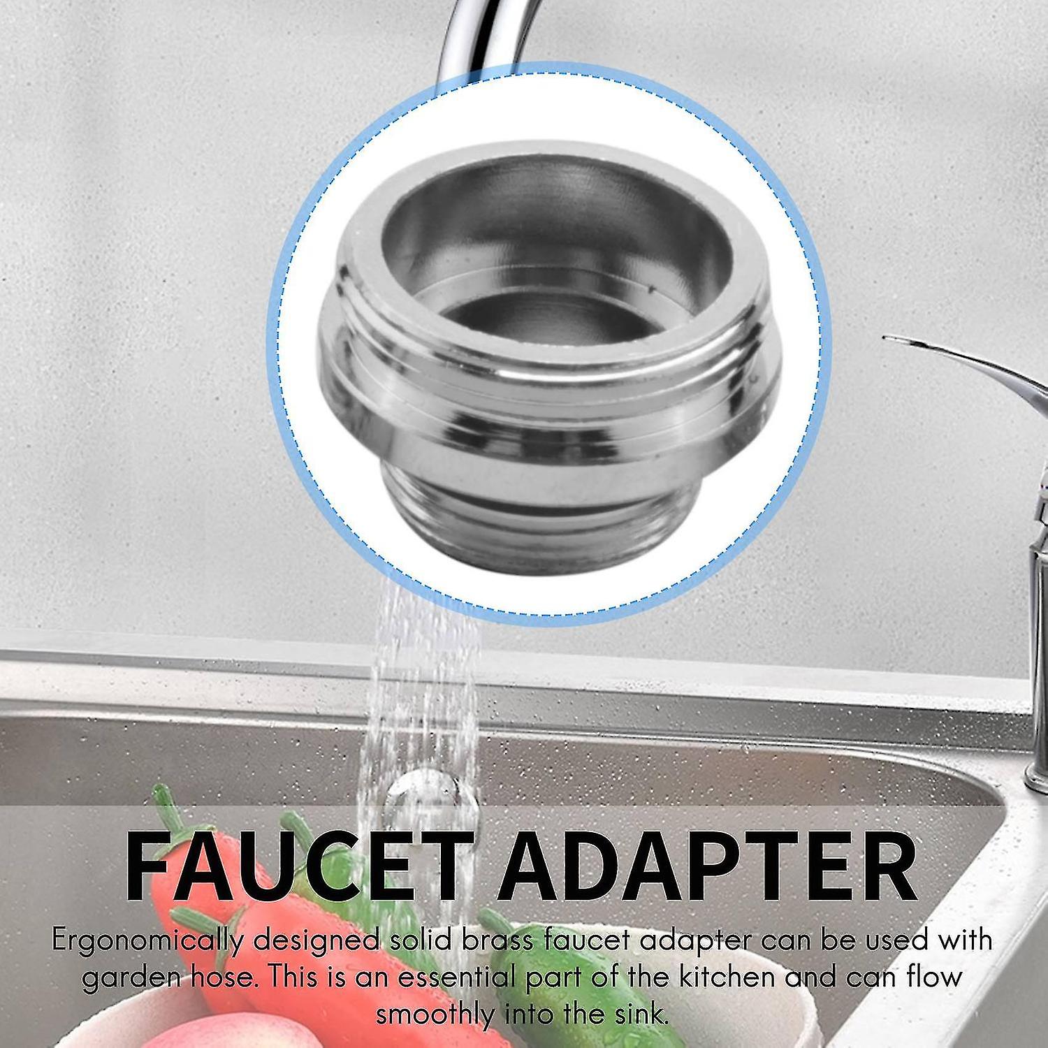 Faucet Adapter Kit-male Faucet Diverter Adapter for Sink - Garden Hose ...