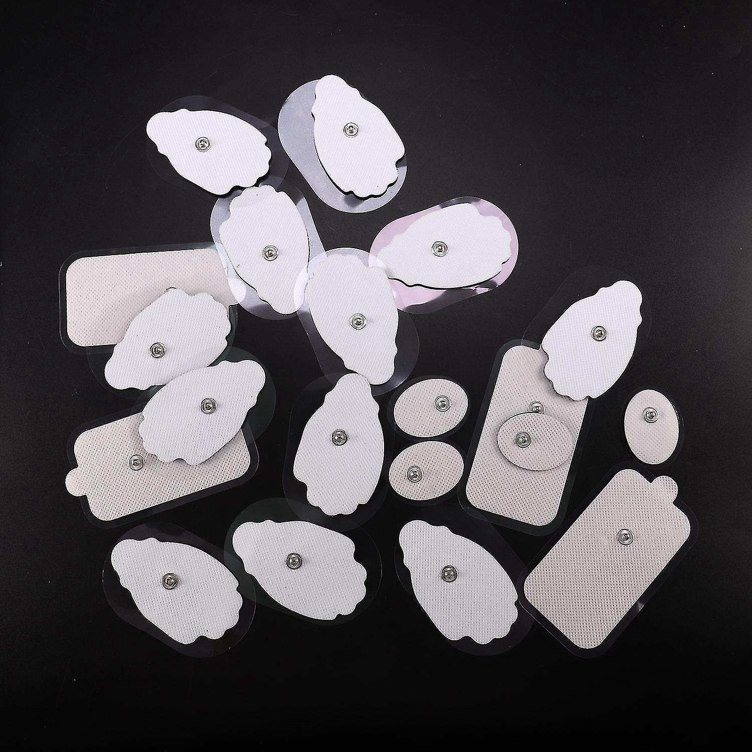 20 One Electrode Pads, Reusable Self-adhesive Replacement Pads For Tens ...
