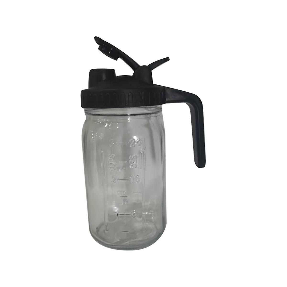 32oz Mason Jar Pour Spout Lid -glass Pitcher With Lid ,breast Milk ...