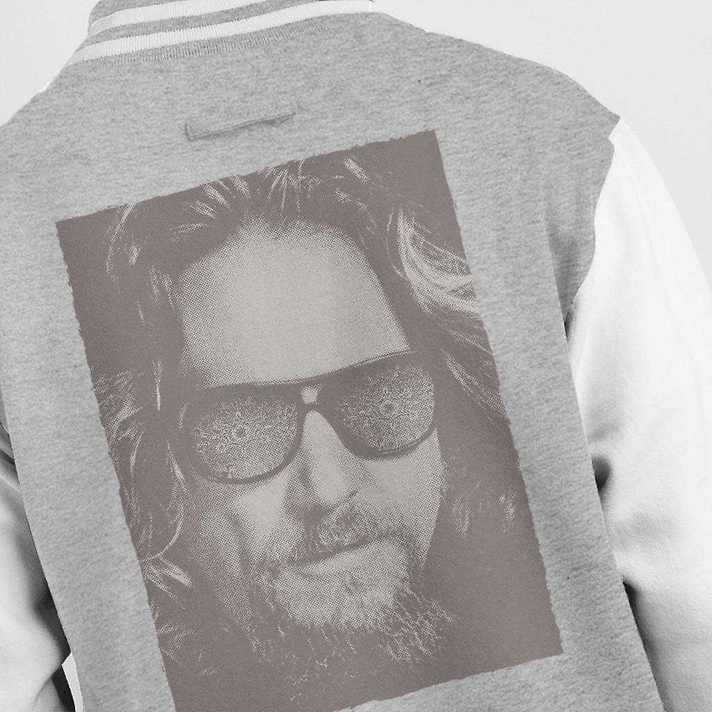 The Big Lebowski The Dude Face Carpet Shades Nostalgia Men's Varsity ...