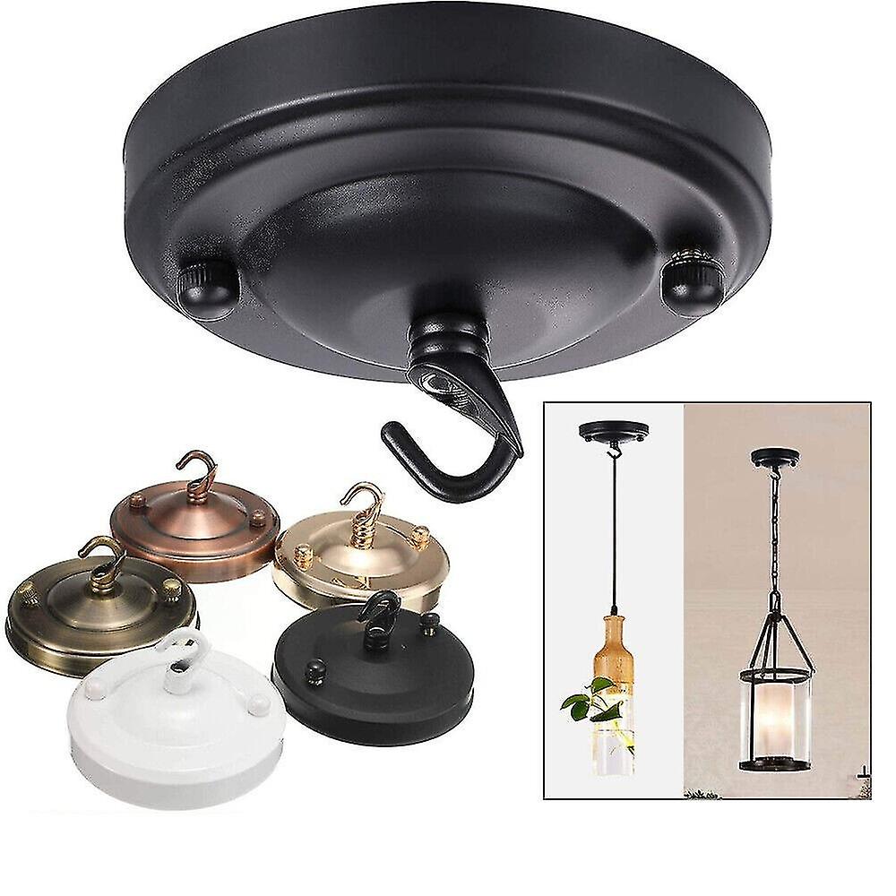 Vintage Ceiling Rose Hook Plate Holder Chandelier Lamp Light Fitting ...