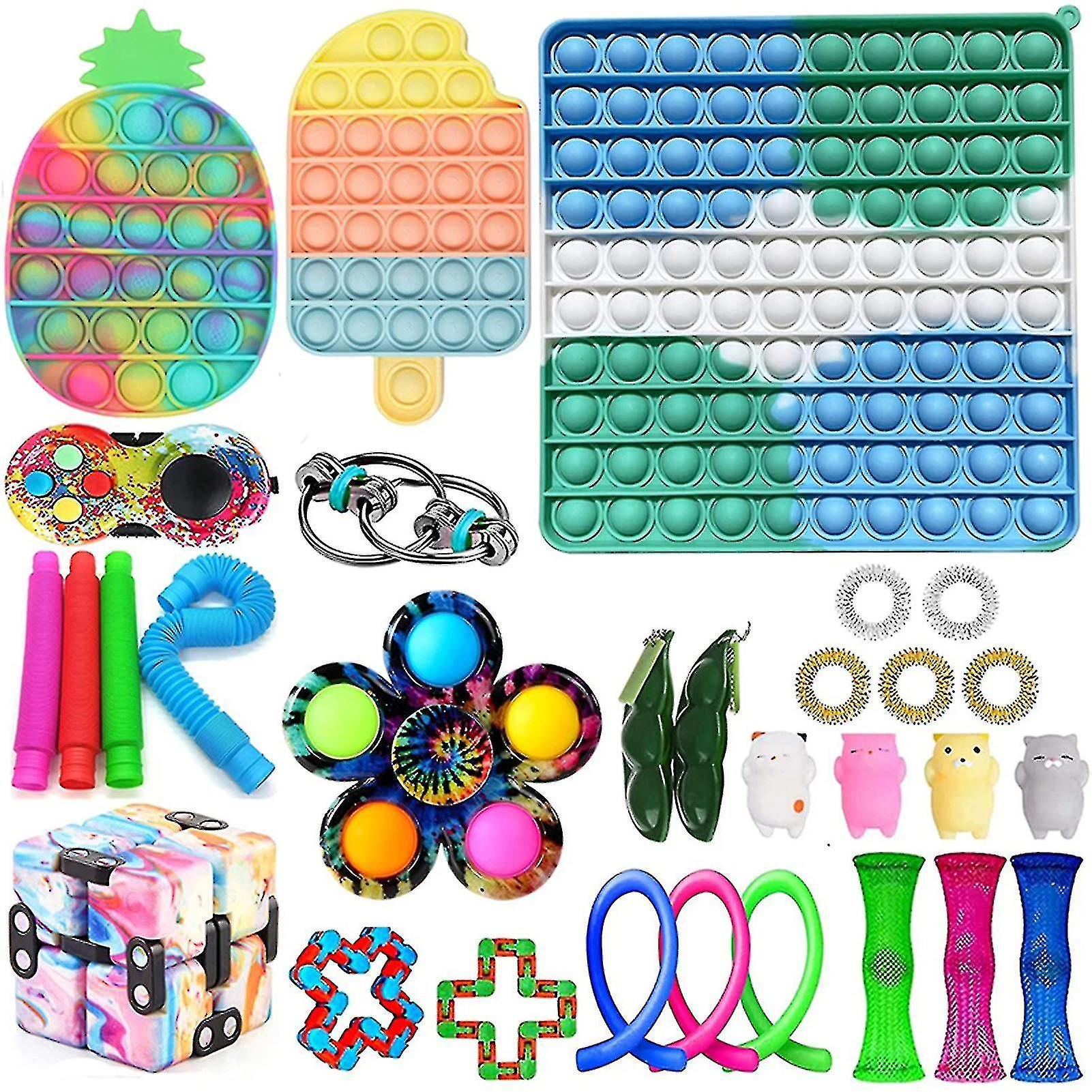 Fidget Toy Pack Sensory Fidget Toys Packs With Simple Dimple Fidget ...