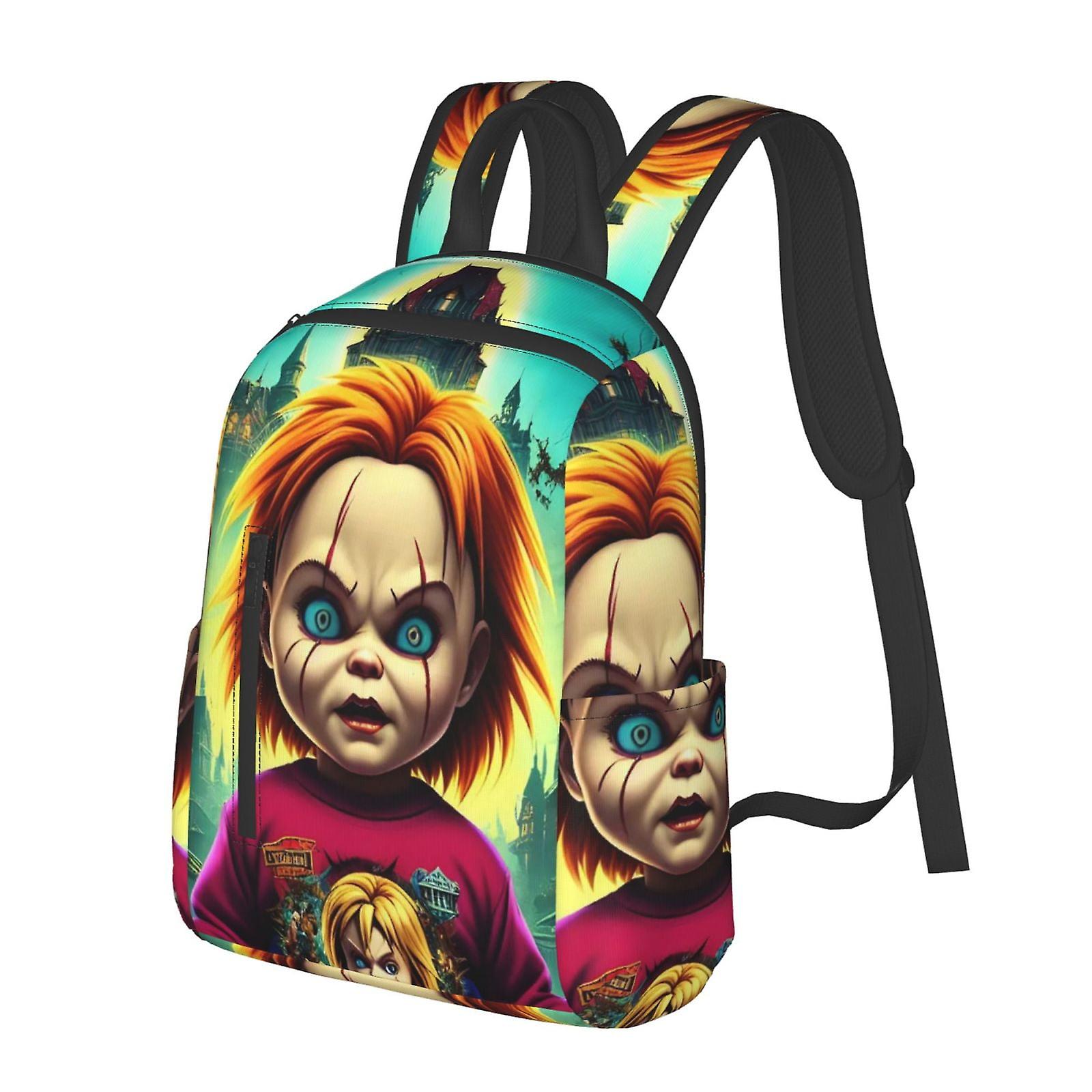 Chucky Horror Lightweight Backpack Student Bookbag School Bag Satchel ...