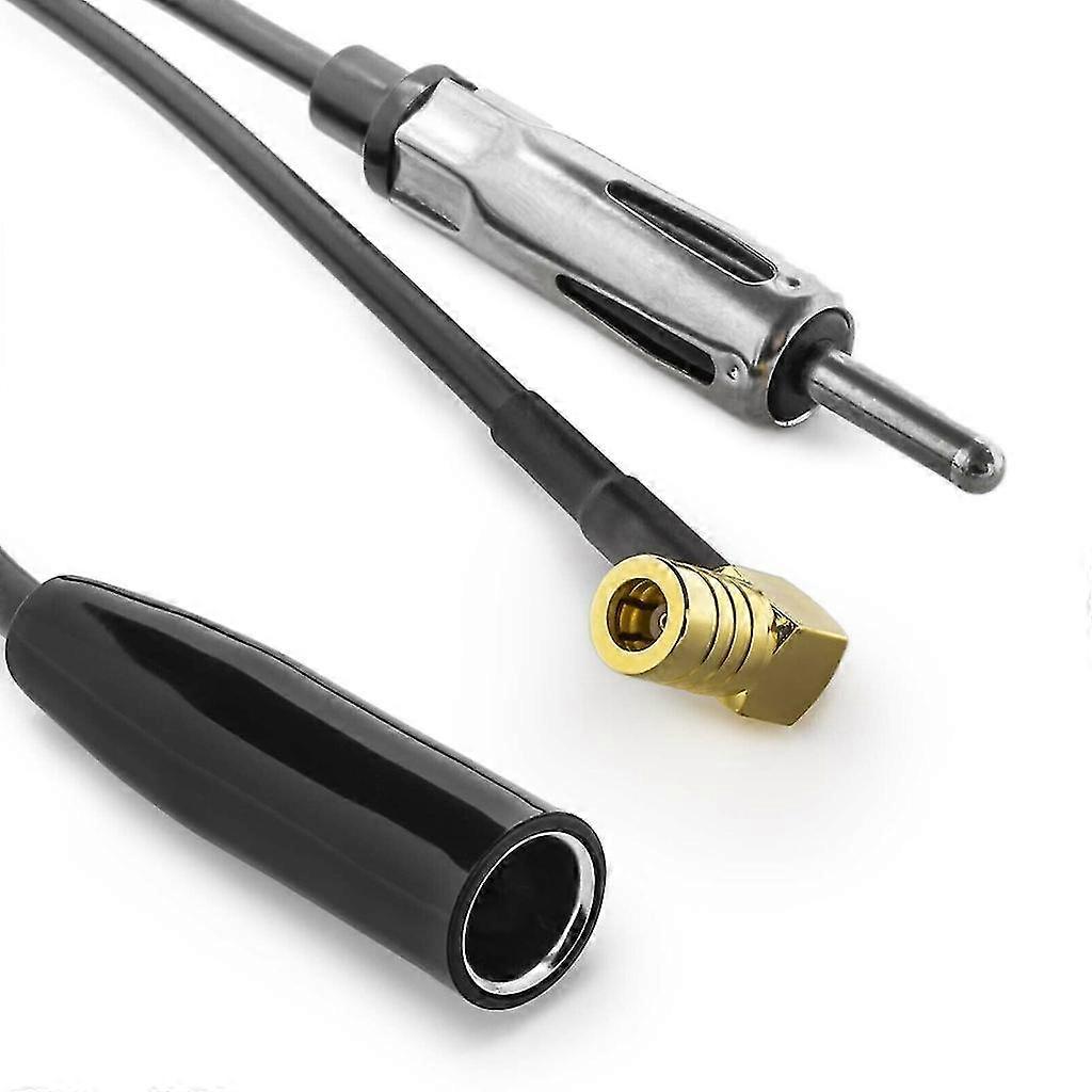 Upgraded DAB Car Aerial Splitter SMB Adapter DIN-Plug Car Radio DAB+ ...