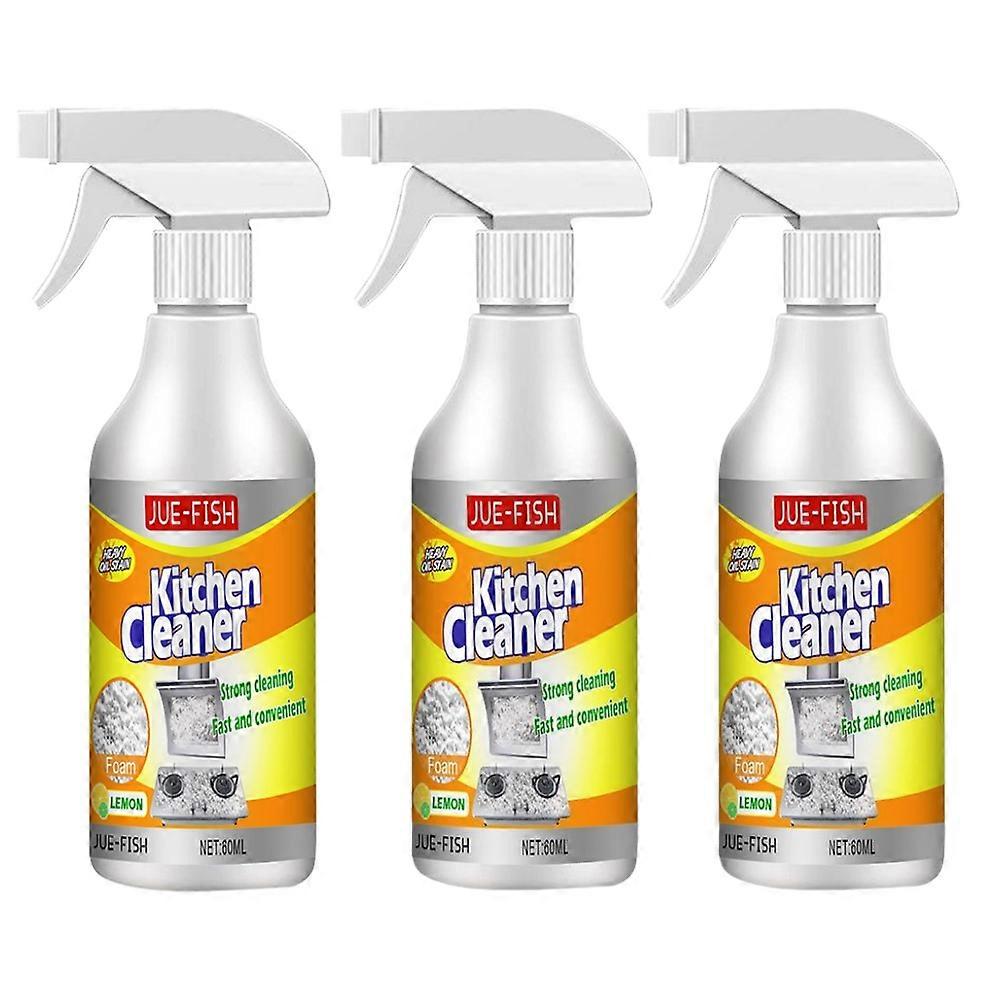 Kitchen Cleaner Spray Foam Grease Degreaser Remove Oil Dirt Cleaning ...