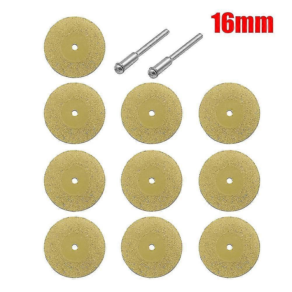 10pcs/set 16-60mm Diamond Grinding Wheel Circular Cutting Grinding Disc ...